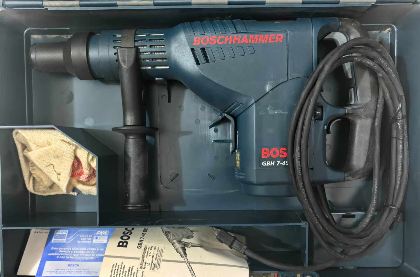 Bosch GBH 7-45 DE Professional – Martillo Perforador SDS-Max - Autogena ...